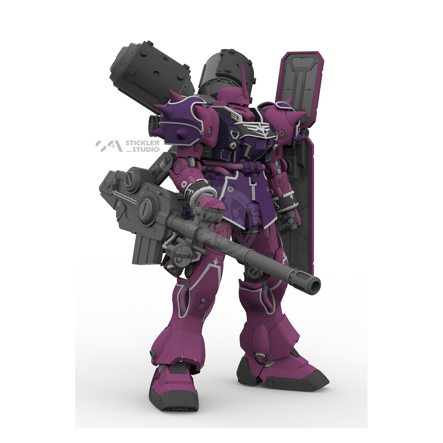MG Geara Zulu [Angelo Sauper Custom] Resin Conversion Kit | ShokuninGunpla
