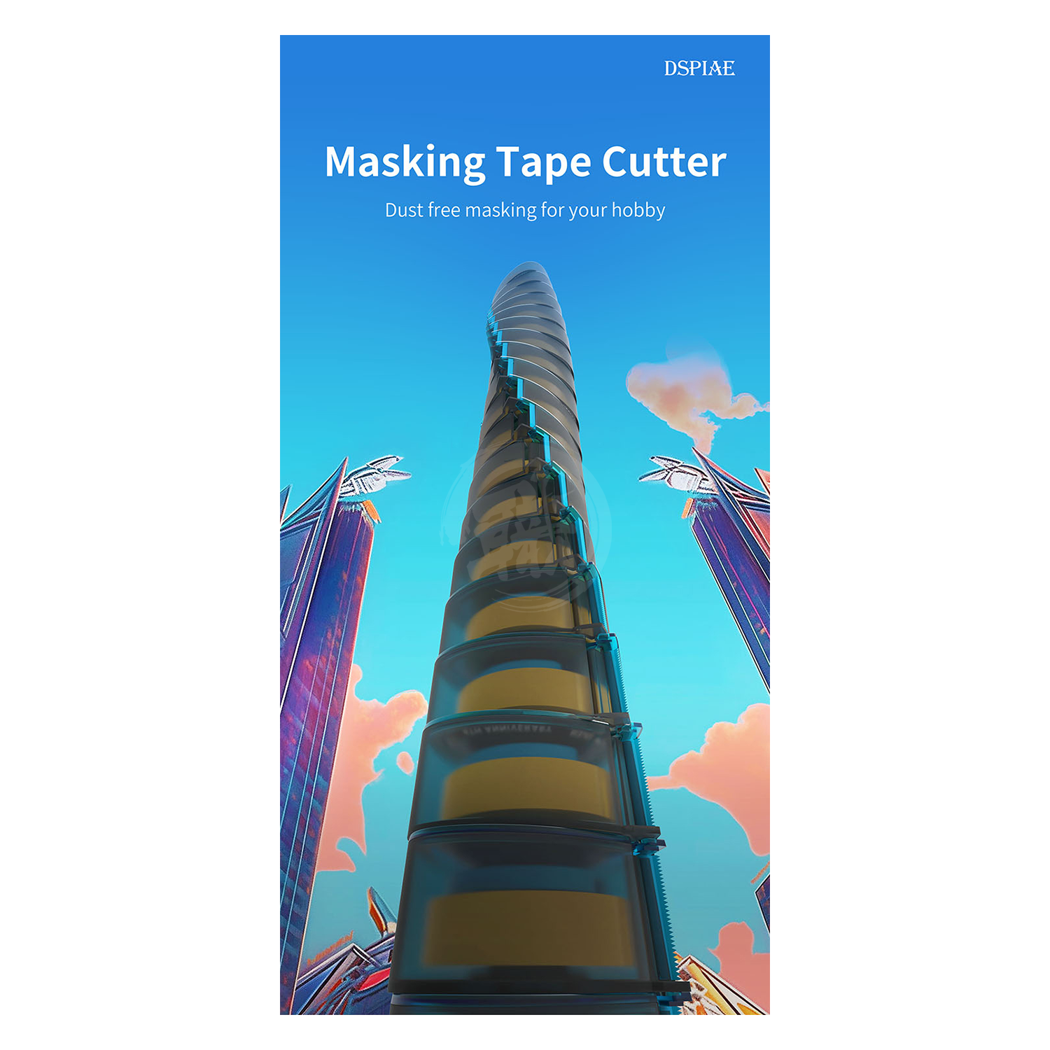 Masking Tape Cutter [Red] | ShokuninGunpla