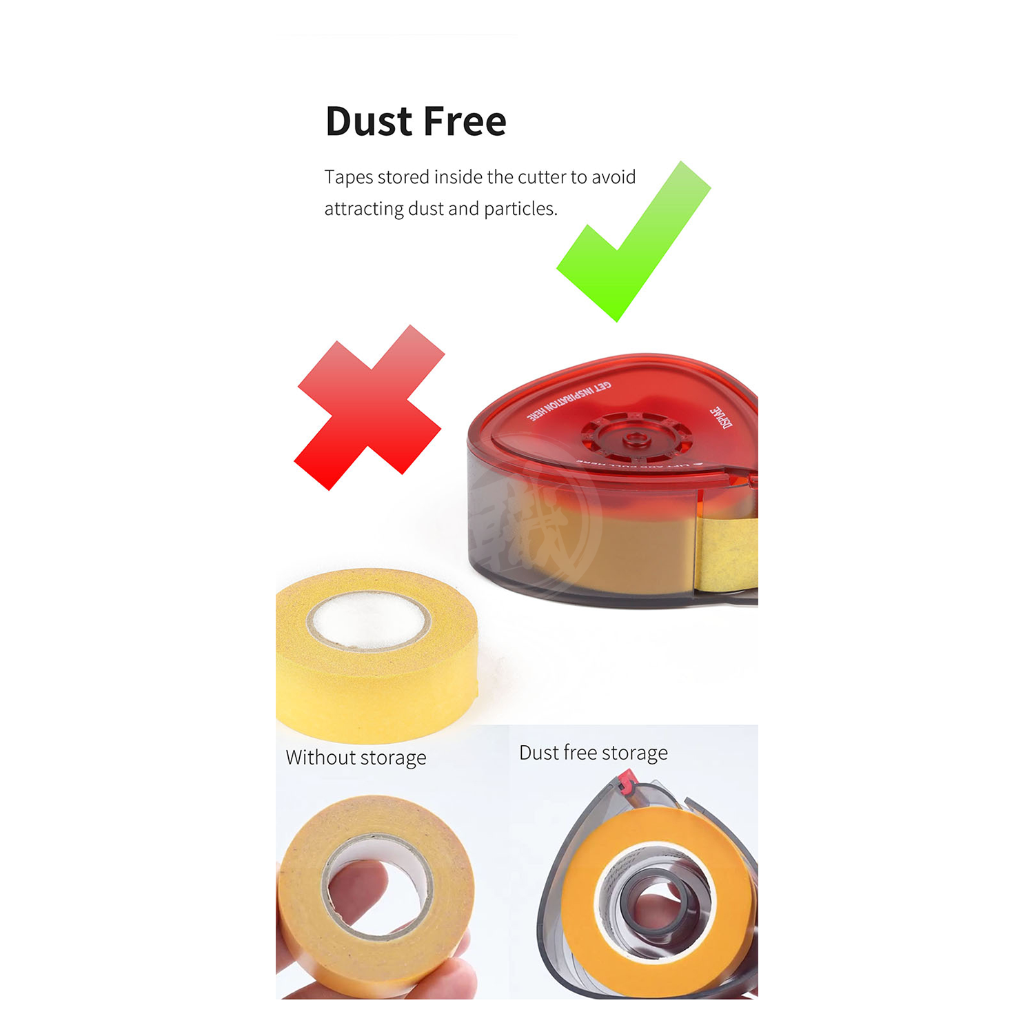 Masking Tape Cutter [Red]