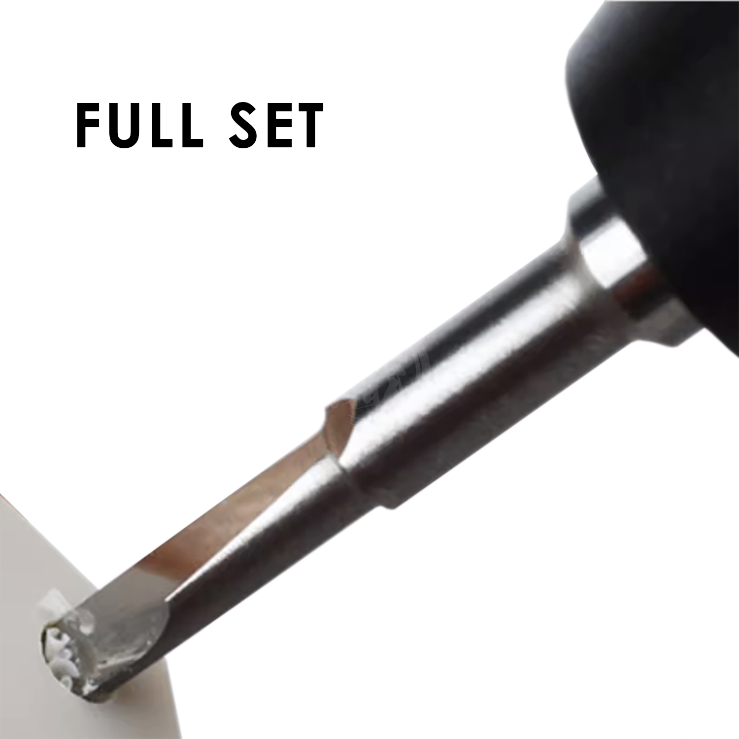 Tungsten Steel Flat Core Drill Bit [Full Set of 5] | ShokuninGunpla