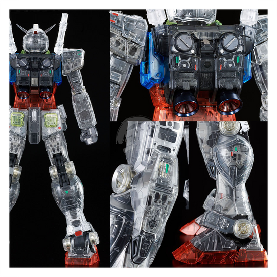 PGU Clear Color Armor for RX-78-2 Gundam [Damaged Box] | ShokuninGunpla
