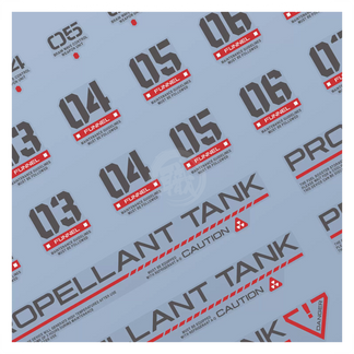 Monster Ultra-Precision Printing Water Decals [T01] [Red] | ShokuninGunpla