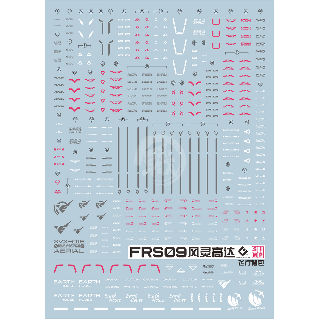 Full Mechanics Gundam Aerial Waterslide Decals – ShokuninGunpla