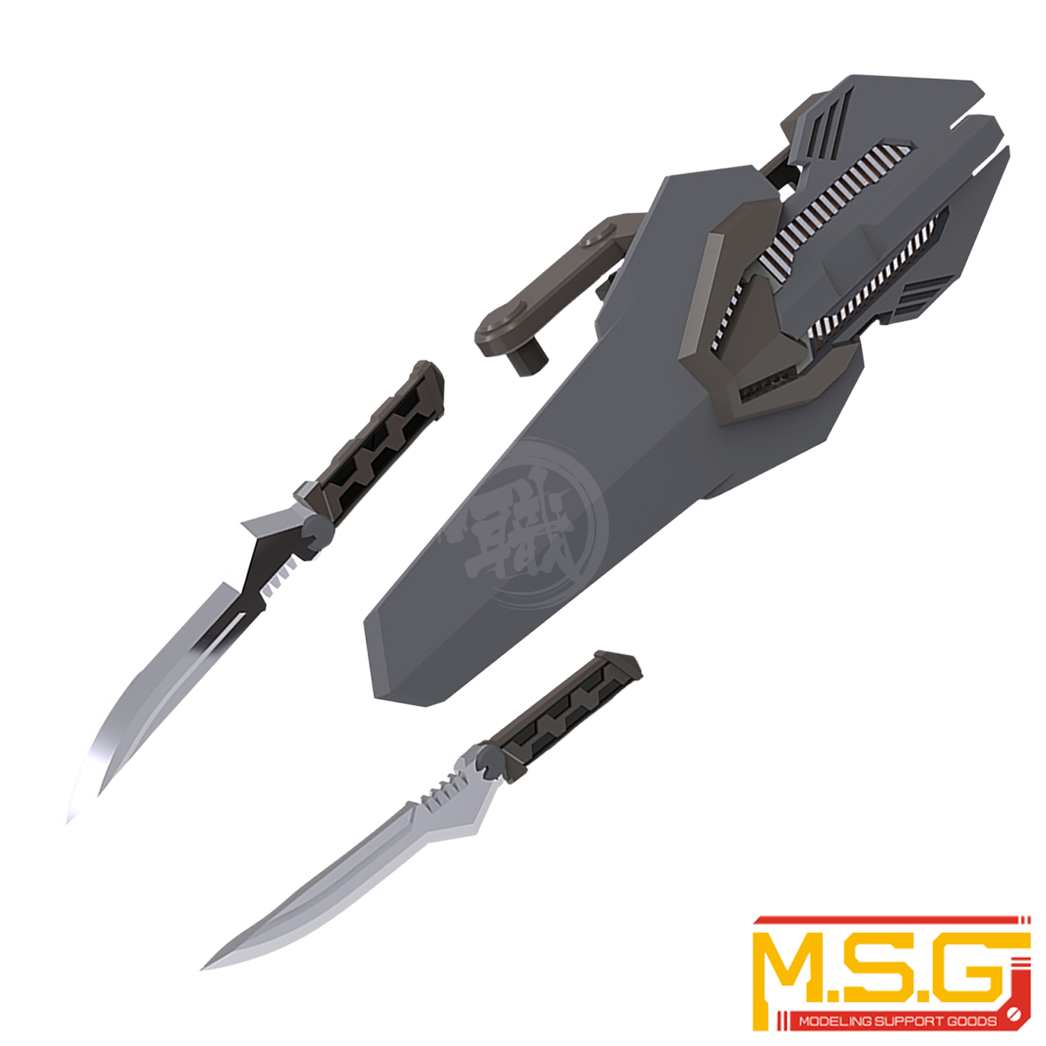 Heavy Weapon Unit-55 Composite Plate Unit 01 [Gray Ver.] | ShokuninGunpla