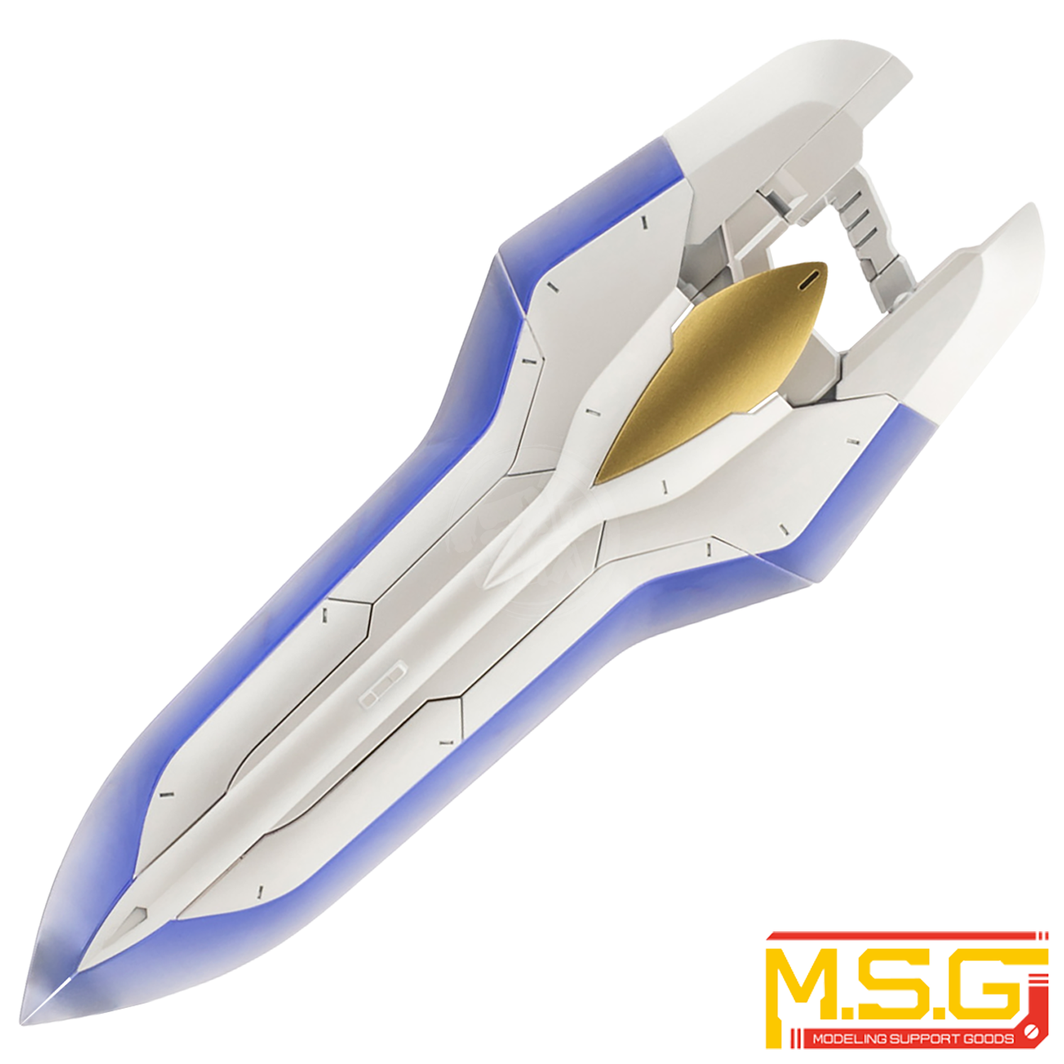 Heavy Weapon Unit-49 Mega Slash Edge 2 [White Ver.] | ShokuninGunpla