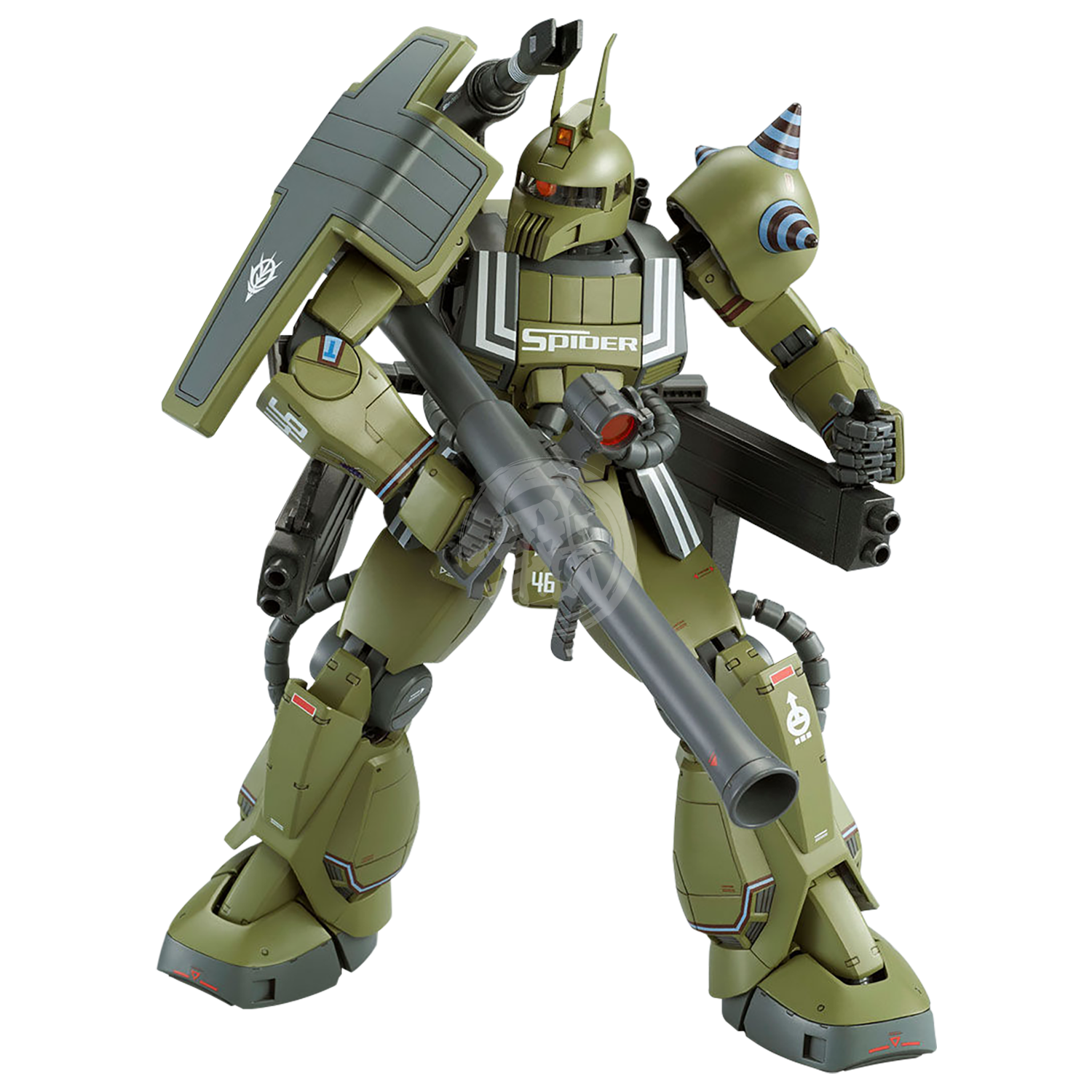 MG Zaku Cannon [Ian Graden Custom] | ShokuninGunpla