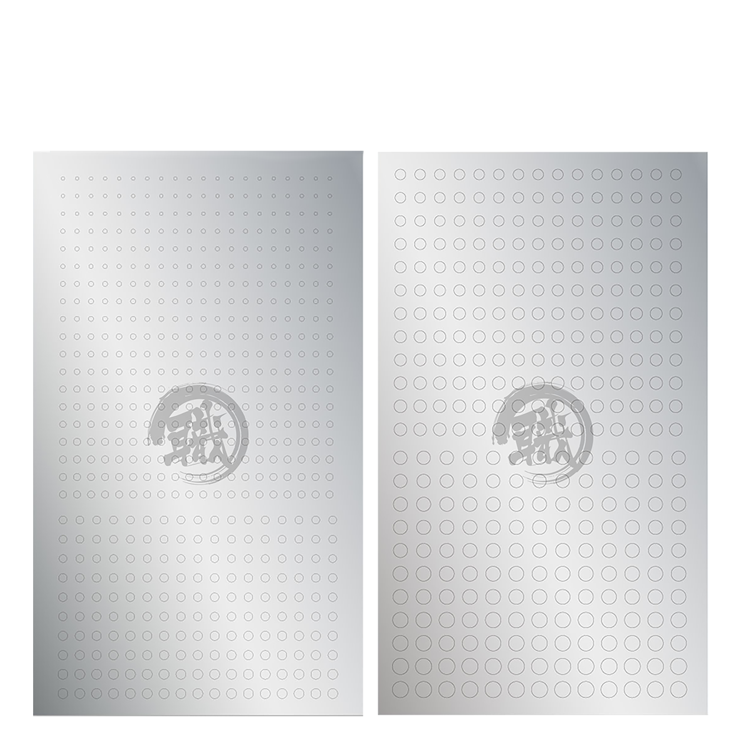 Metallic Circular Stickers [Silver] | ShokuninGunpla